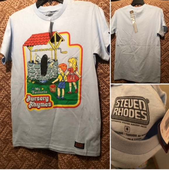 Steven Rhodes | Tops | Steven Rhodes Comic Tee Nwt | Poshmark